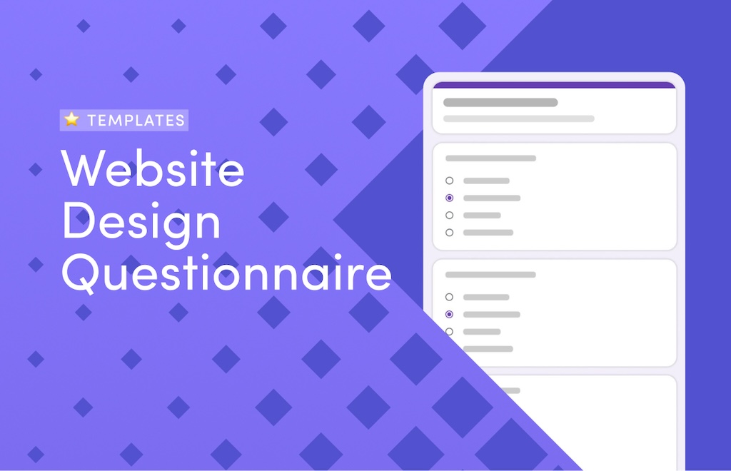 Fillable Website Design Questionnaire [PDF / Doc Template] - ManyRequests